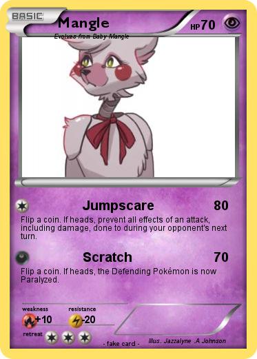 Pokémon Mangle 548 548 - Jumpscare - My Pokemon Card