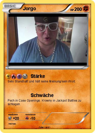 Pokémon Jorgo - Stärke - My Pokemon Card