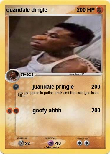 Pokémon quandale dingle 153 153 - juandale pringle - My Pokemon Card
