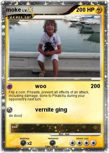 Pokémon moke 3 3 - woo - My Pokemon Card