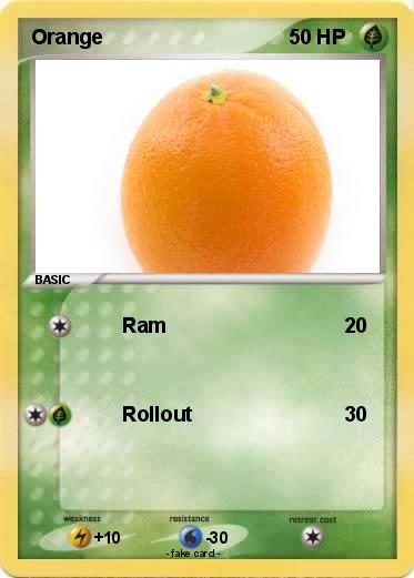 Pokémon Orange 712 712 - Ram - My Pokemon Card