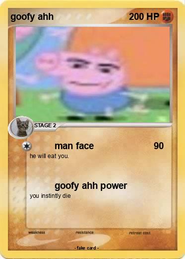 Pokémon goofy ahh 285 285 - man face - My Pokemon Card