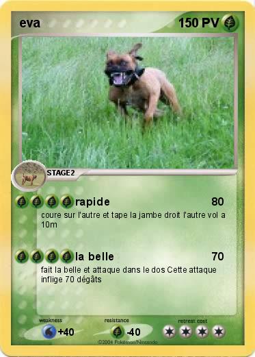 Pokémon eva 25 25 - rapide - Ma carte Pokémon