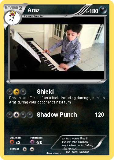 Pokémon Araz 1 1 - Shield - My Pokemon Card