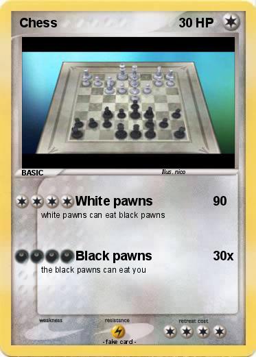 Pokémon Chess 27 27 - White pawns - My Pokemon Card