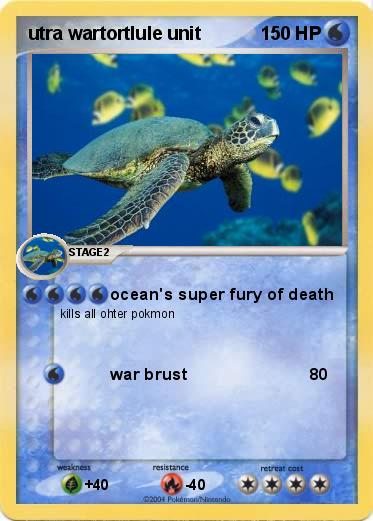 Pokémon utra wartortlule unit - ocean's super fury of death - My ...