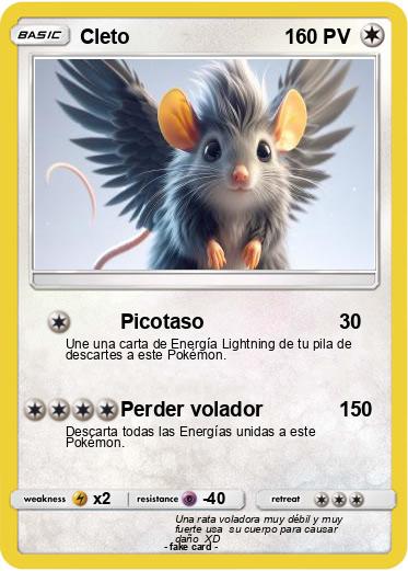 Pokémon Cleto - Picotaso - Mi carta pokémon