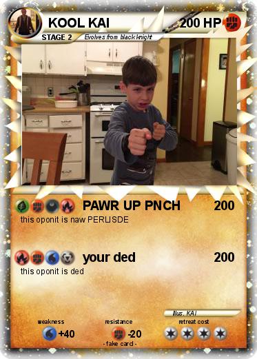 Pokémon KOOL KAI - PAWR UP PNCH - My Pokemon Card