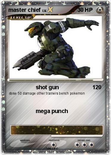 Pokémon master chief 1289 1289 - shot gun - My Pokemon Card