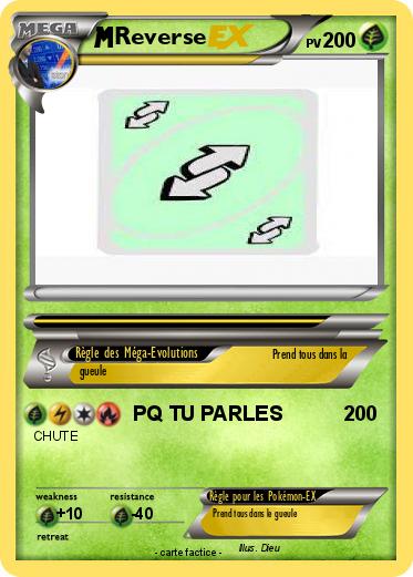 Pokémon Reverse 143 143 - PQ TU PARLES - Ma carte Pokémon