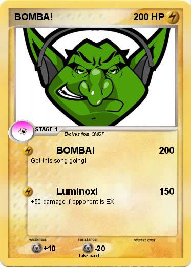 Pokémon BOMBA 51 51 - BOMBA! - My Pokemon Card