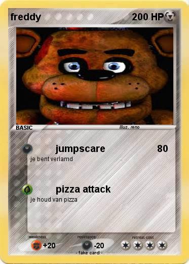 Pokémon freddy 3412 3412 - jumpscare - My Pokemon Card