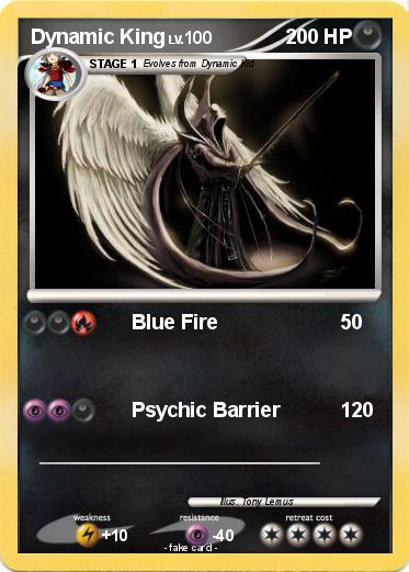 Pokémon Dynamic King - Blue Fire - My Pokemon Card