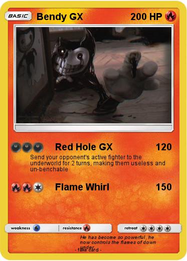 Pokémon Bendy GX - Red Hole GX - My Pokemon Card