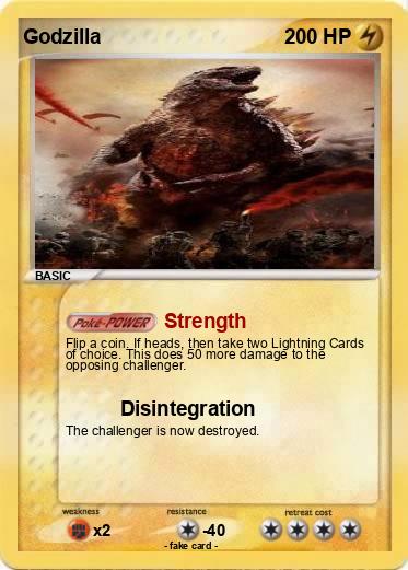 Pokémon Godzilla 4066 4066 - Strength - My Pokemon Card