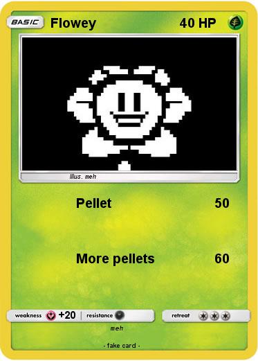 Pokémon Flowey 423 423 - Pellet - My Pokemon Card