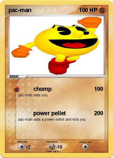 Pokémon pac man 612 612 - chomp - My Pokemon Card