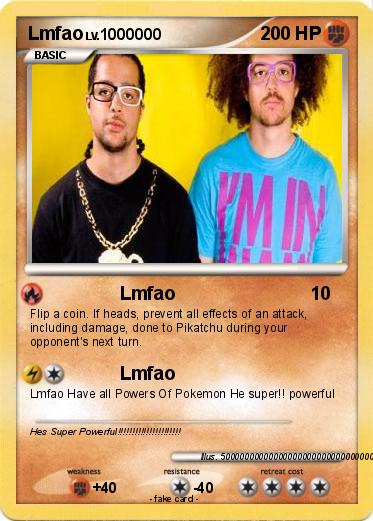 Pokémon Lmfao 211 211 - Lmfao - My Pokemon Card
