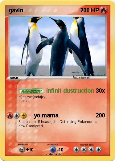 Pokémon gavin 89 89 - infinit dustruction - My Pokemon Card