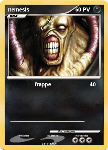 Pokémon nemesis 102 102 - frappe - Ma carte Pokémon
