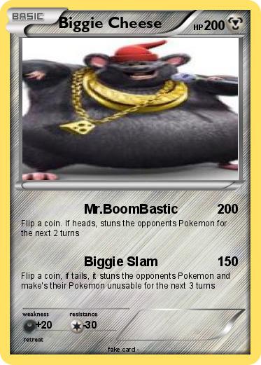 Pokémon Biggie Cheese 48 48 - Mr.BoomBastic - My Pokemon Card