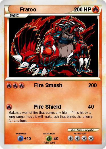 Pokémon Fratoo - Fire Smash - My Pokemon Card