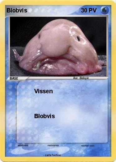 Pokémon Blobvis 80 80 - Vissen - Ma carte Pokémon