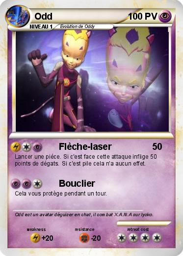 Pokémon Odd 78 78 - Flèche-laser - Ma carte Pokémon