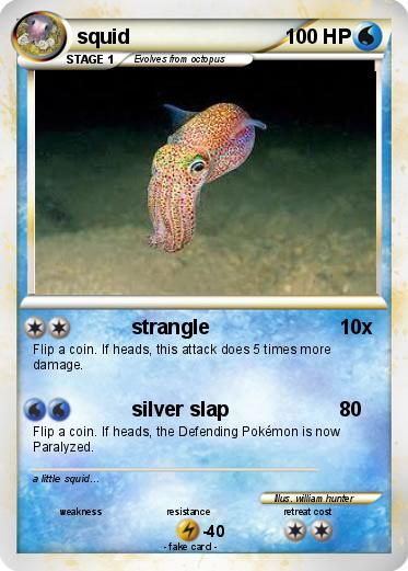 Pokémon squid 367 367 - strangle - My Pokemon Card