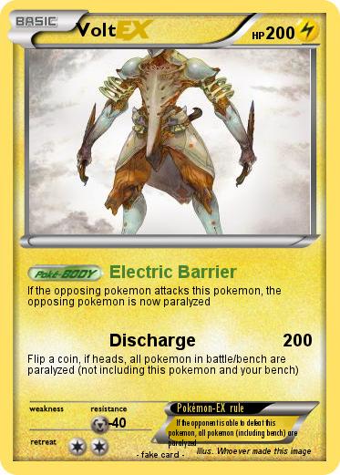 Pokémon Volt 153 153 - Electric Barrier - My Pokemon Card