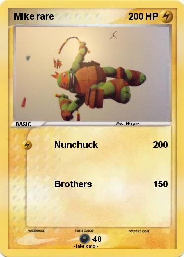 Pokémon Mike rare - Nunchuck - My Pokemon Card