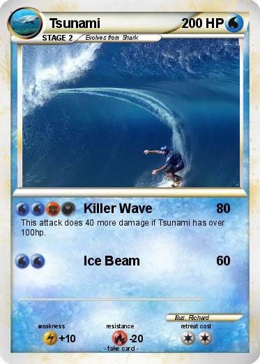 Pokémon Tsunami 63 63 - Killer Wave - My Pokemon Card
