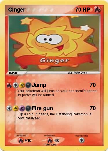 Pokémon Ginger 351 351 - Jump - My Pokemon Card