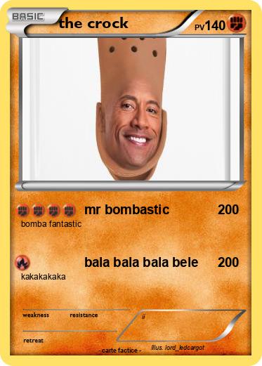 Pokémon the crock 7 7 - mr bombastic - Ma carte Pokémon