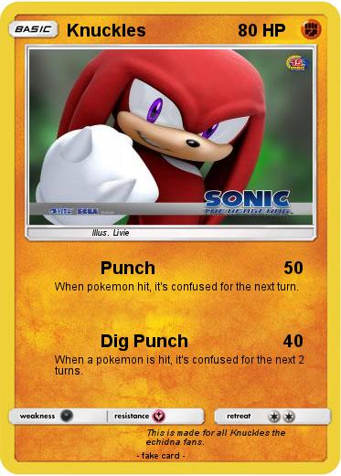 Pokémon Knuckles 803 803 - Punch - My Pokemon Card
