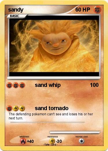 Pokémon sandy 205 205 - sand whip - My Pokemon Card