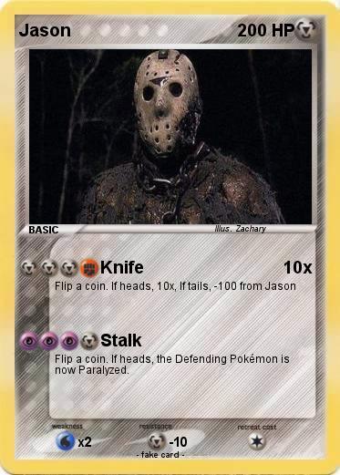 Pokémon Jason 1663 1663 - Knife - My Pokemon Card