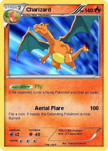 Pokémon Charizard 7168 7168 - Fly - My Pokemon Card