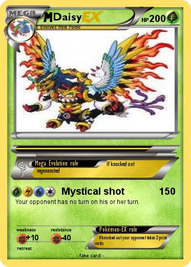 Pokémon Daisy 521 521 - Mystical shot - My Pokemon Card