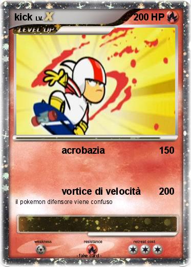 Pokémon kick 200 200 - acrobazia - My Pokemon Card