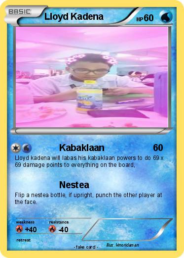Pokémon Lloyd Kadena - Kabaklaan - My Pokemon Card