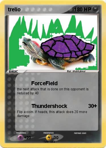 Pokémon trelio - ForceField - My Pokemon Card