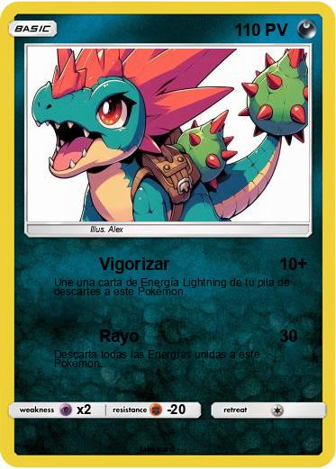Pokémon Quildo - Vigorizar - Mi carta pokémon