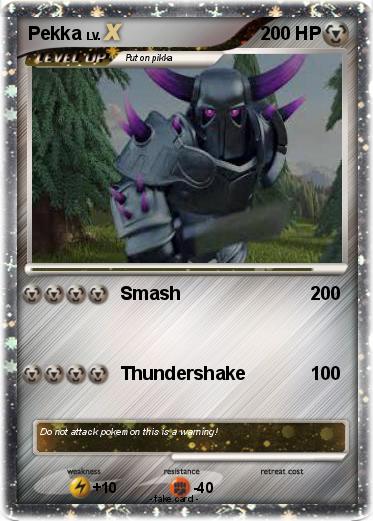 Pokémon Pekka 88 88 - Smash - My Pokemon Card
