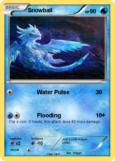 Pokémon Snowball 111 111 - Water Pulse - My Pokemon Card