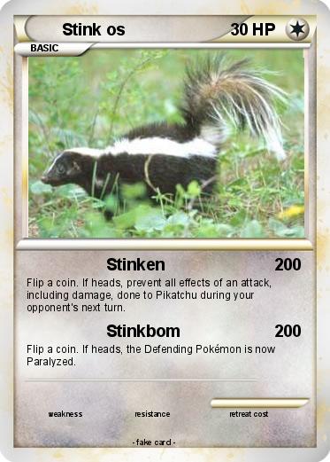 Pokémon Stink os - Stinken - My Pokemon Card
