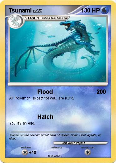 Pokémon Tsunami 141 141 - Flood - My Pokemon Card
