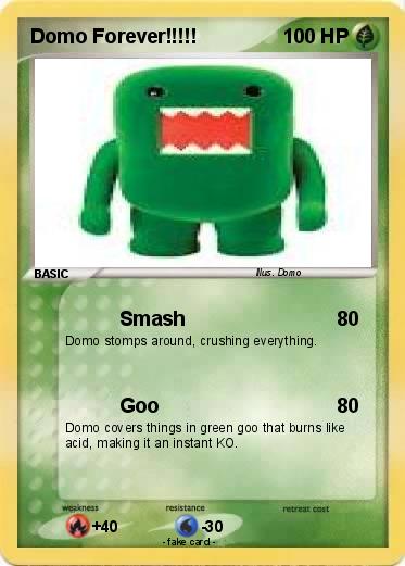 Pokémon Domo Forever - Smash - My Pokemon Card