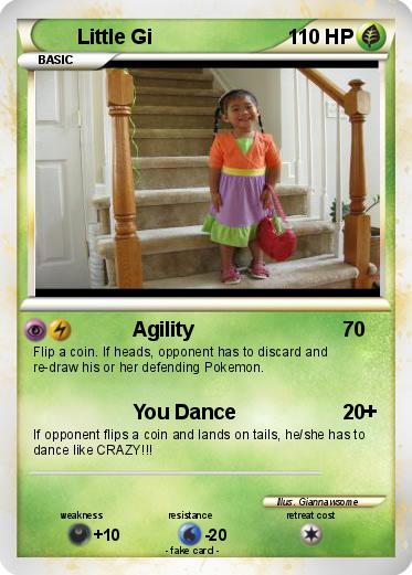 Pokémon Little Gi - Agility - My Pokemon Card