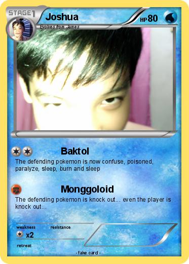 Pokémon Joshua 456 456 - Baktol - My Pokemon Card